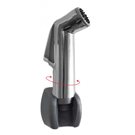 DOUCHETTE WC SHUT OFF METALLISEE GRIS